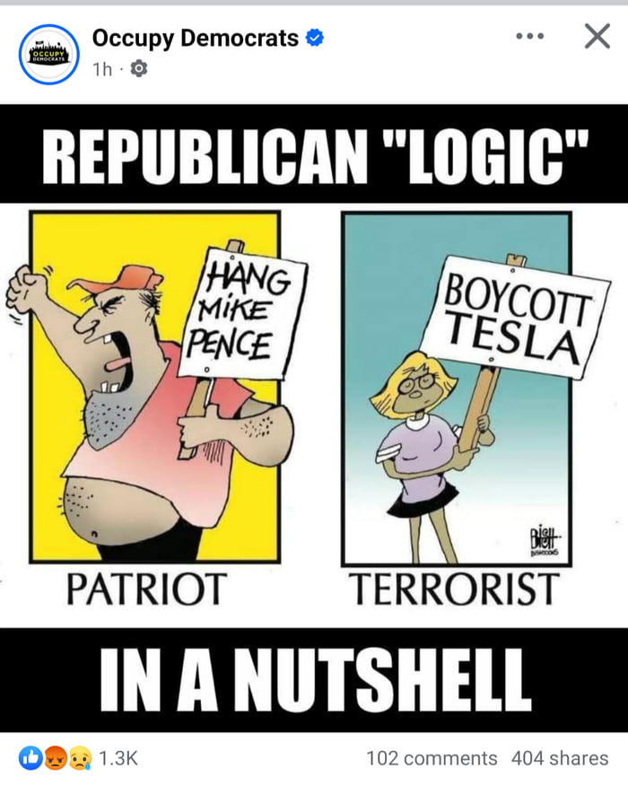 Republican logic - 9GAG
