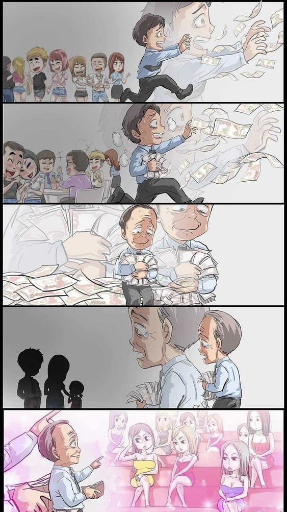 Money CAN buy happiness. You disagree? Well then, screw you and have a nice day - 9GAG