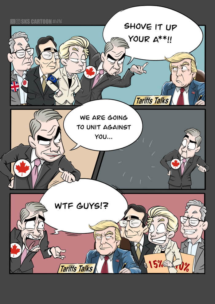 Canaduh got played hard. - 9GAG