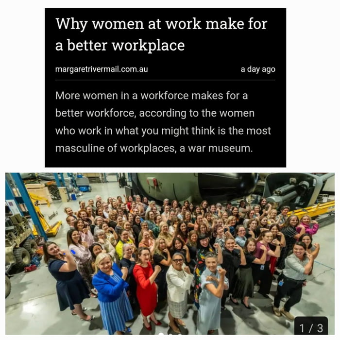 I guess i was delusional thinking the most masculine workplace was on an oil rig, in the middle ...