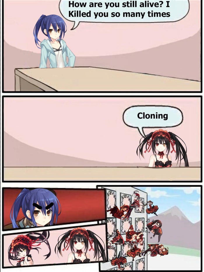 The clone Queen Kurumi Animemes - 9GAG