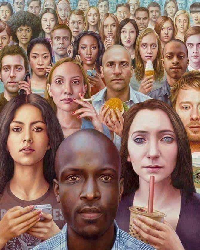 The GMO-NPC stare... - 9GAG