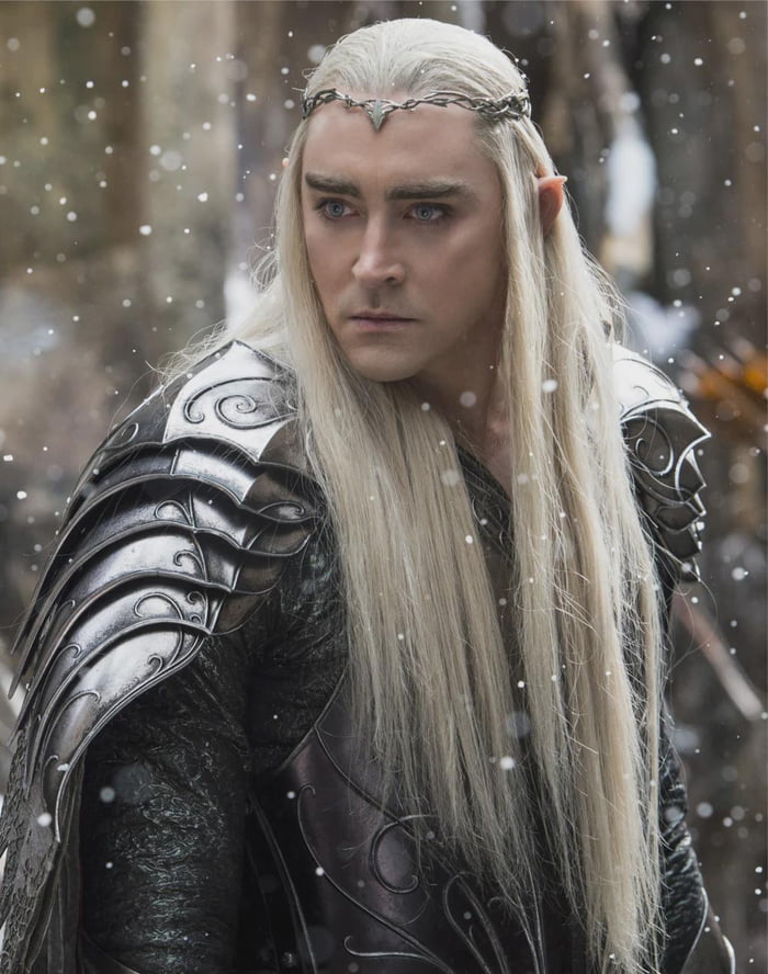 Did Thranduil look like a L'oreal model in the books too, or was it ...