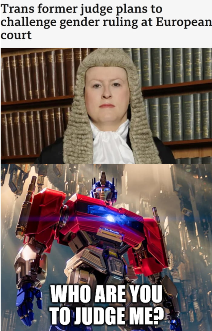 Trans Judge - 9GAG