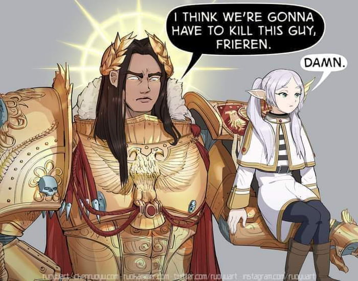 Frieren Emperor's Friend - 9GAG