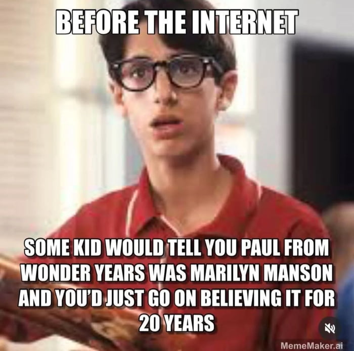 Remembering the good old days of pre-internet misinformation - 9GAG