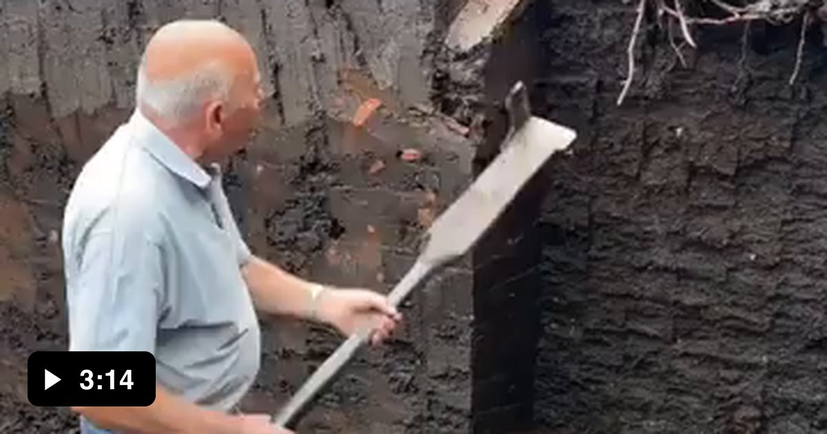 This old guy's digging technique. - 9GAG