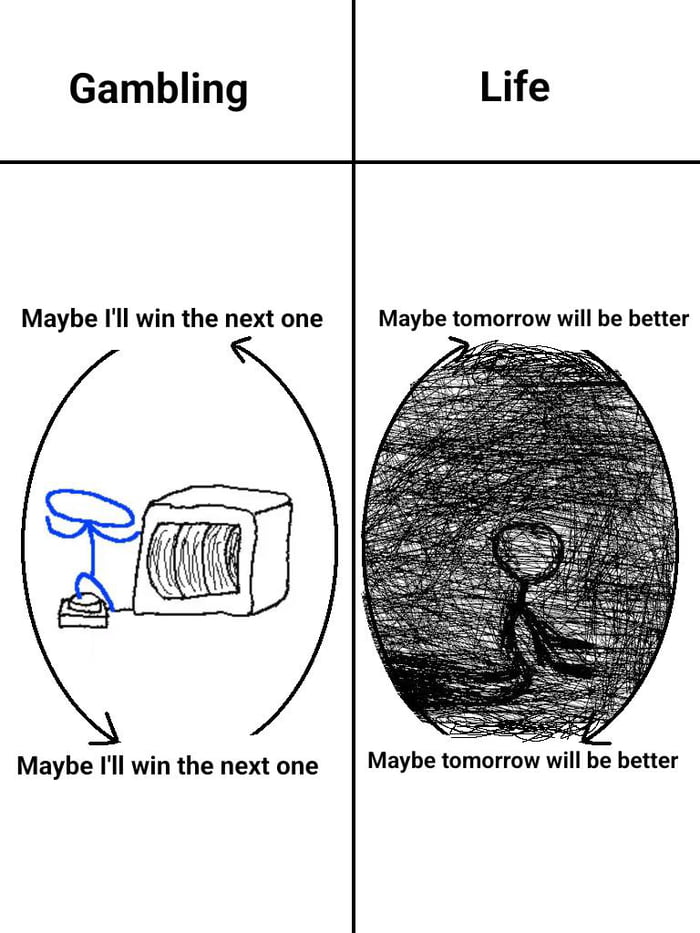 Life is just a big gamble - 9GAG