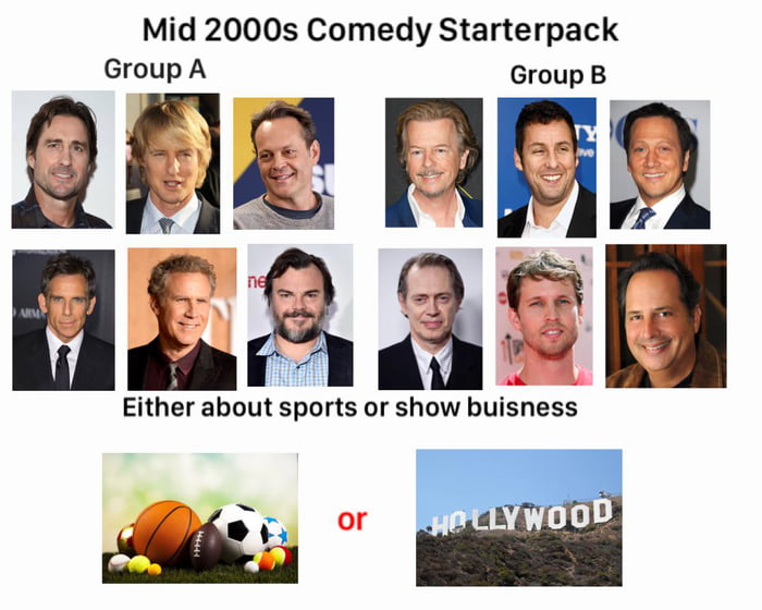 Mid 2000s Comedy Starterpack - 9GAG