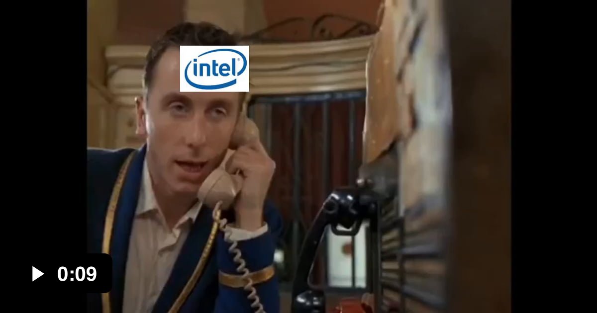 Intel right now - 9GAG