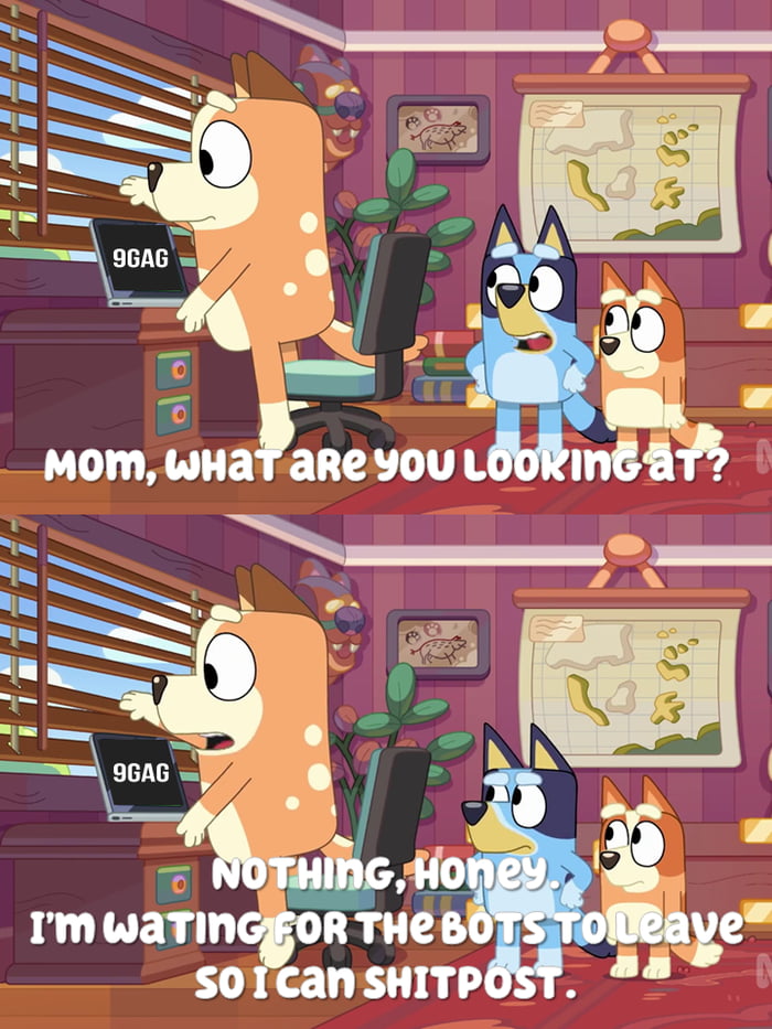 PLEASE! STOP! BLOODY BOTS, STOP! - 9GAG