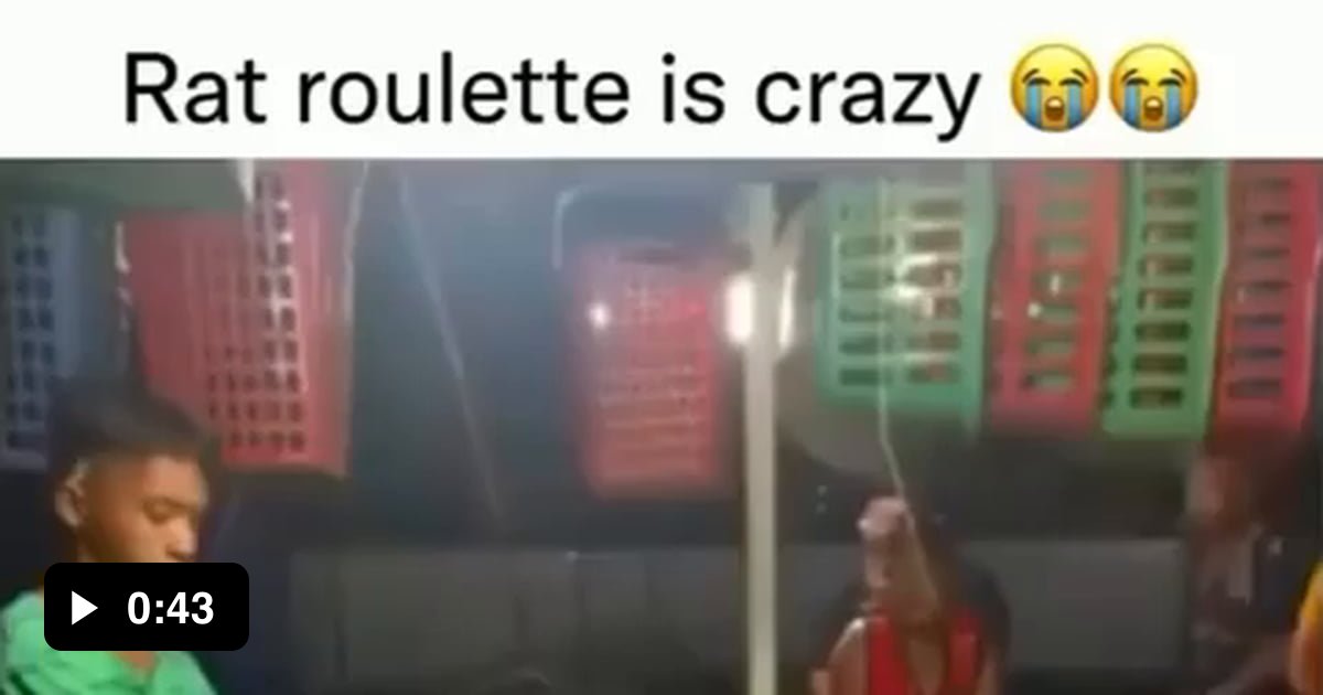 Rat roulette - 9GAG