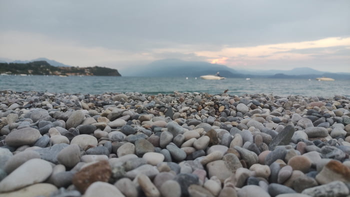 My first post! Greetings from Lake Garda in Italy. I hate you ...