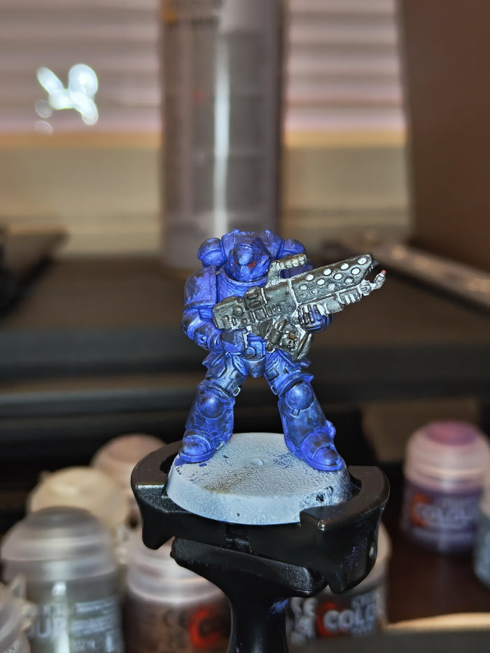 First ever warhammer mini - 9GAG