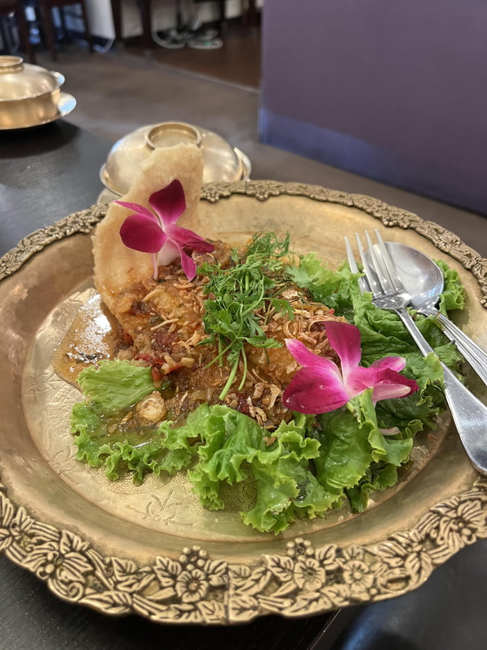 Authentic Thai three-flavored fish - 9GAG