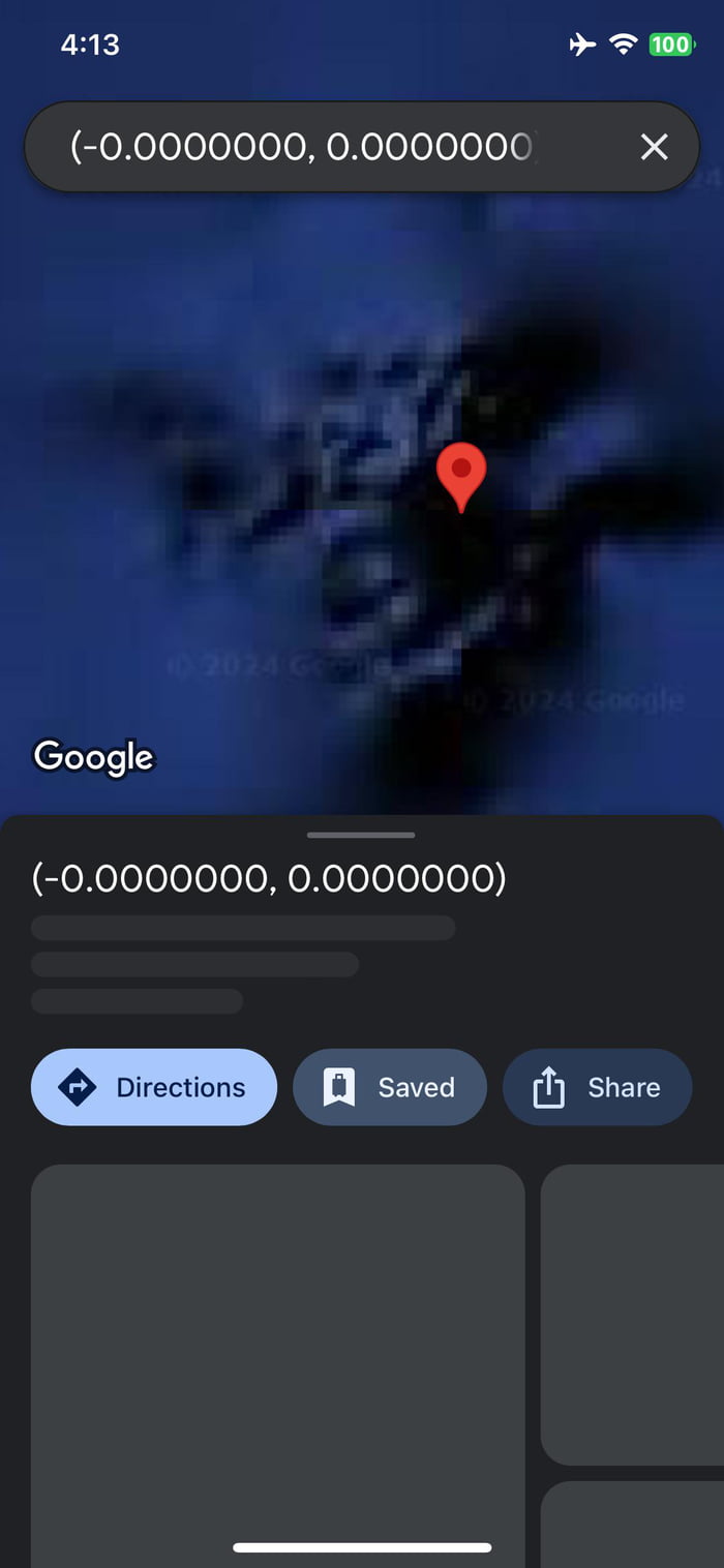 Google Maps Defaulted Here During Plane Ride - 9GAG