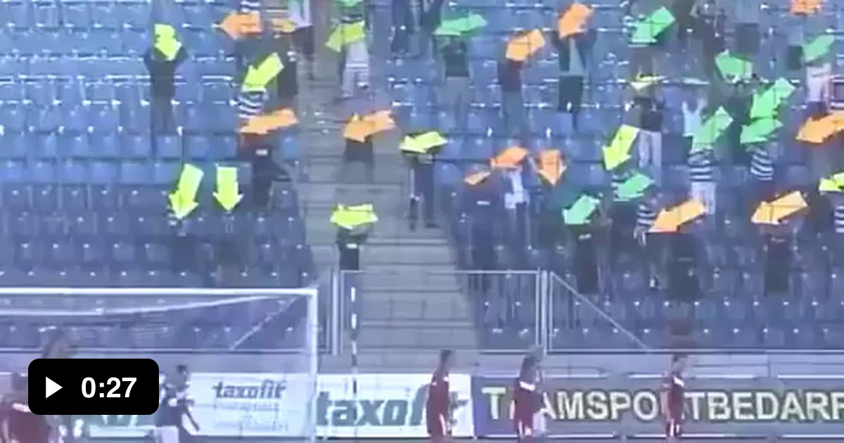 Fans helping their team find the goal - 9GAG