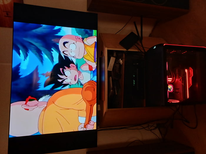 Built an PC for 4K....watch Dragonball...Absolute win - 9GAG