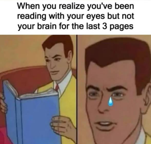 The ultimate reading struggle - 9GAG
