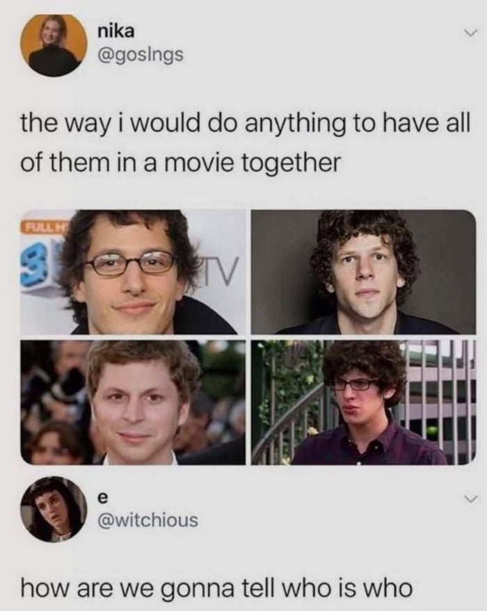 Finding the differences would be the real movie plot. - 9GAG