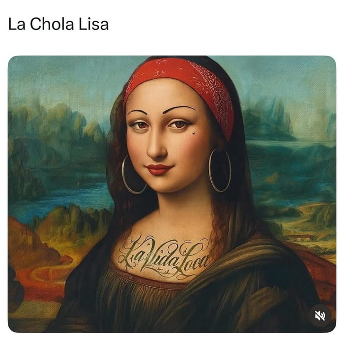 Mona Lisa living La Vida Loca - 9GAG