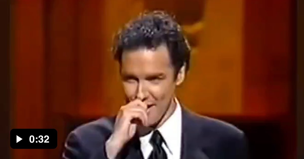 Norm Macdonald with his OJ joke at the ESPN awards 98. - 9GAG