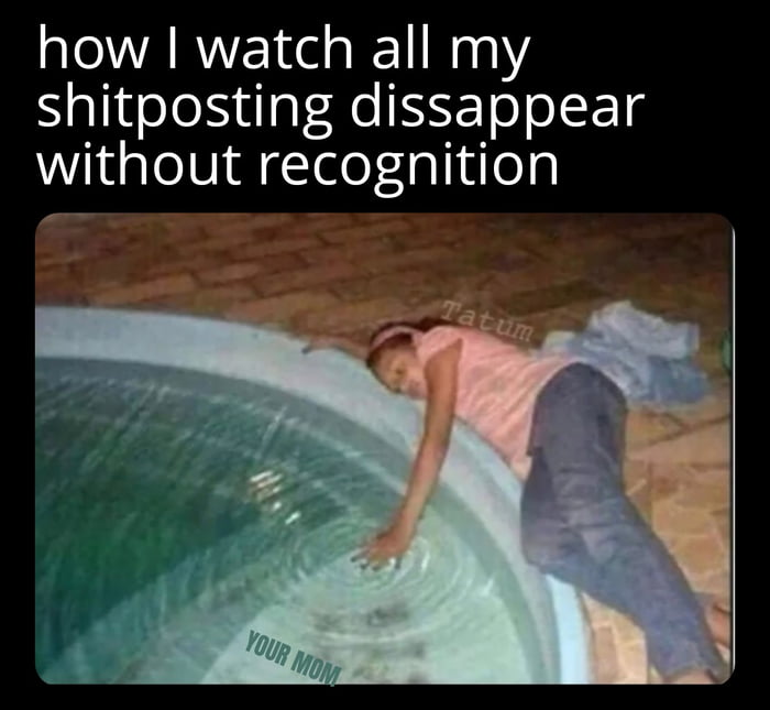 And it continues in the tags - 9GAG