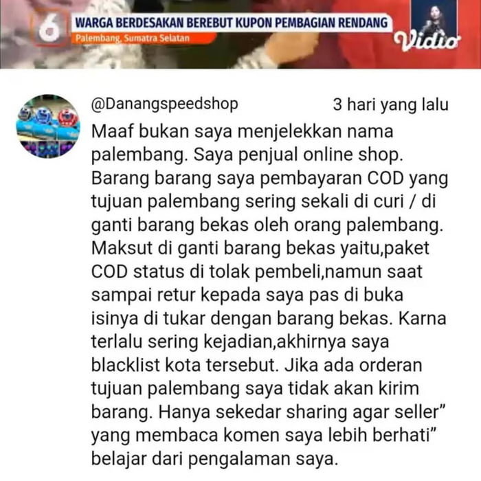 Asupan rasis hari ini. pantek nan gadang - 9GAG