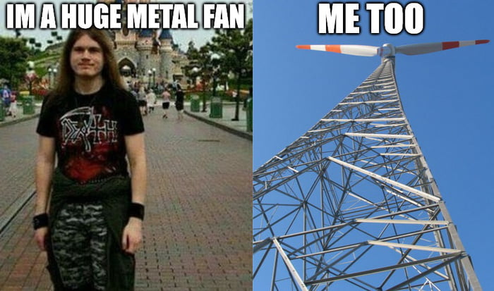 Heavy Metal Fan meet heavy Metal Fan - 9GAG