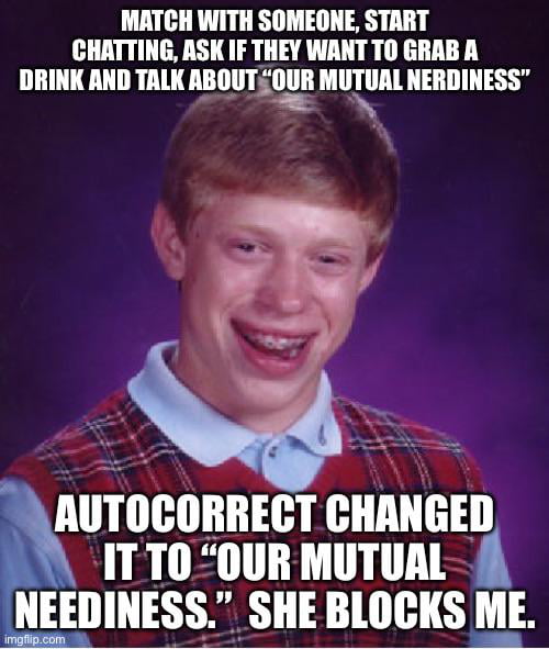 Dating in your 40’s is hard enough as it is - 9GAG