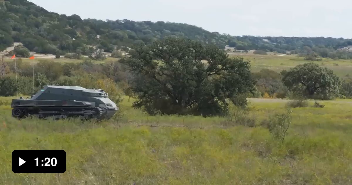 DARPA unveils new autonomous tank - 9GAG