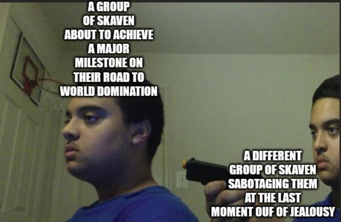 The Problem of a Society entirely built on backstabbing your way up - 9GAG