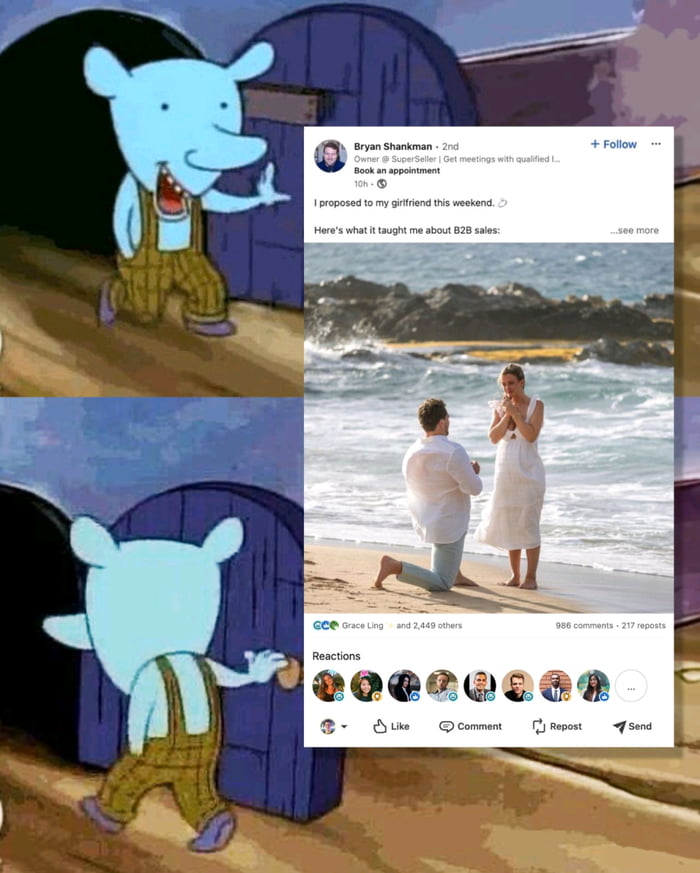 LinkedIn has to be the most infuriating platform out there - 9GAG