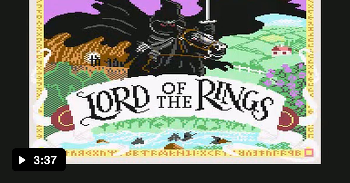 Charles Deenen - Lord of the Rings Main Theme (unreleased game by ...