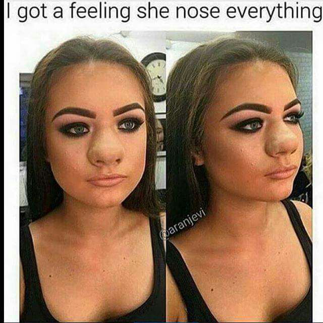 Yes she nose - 9GAG