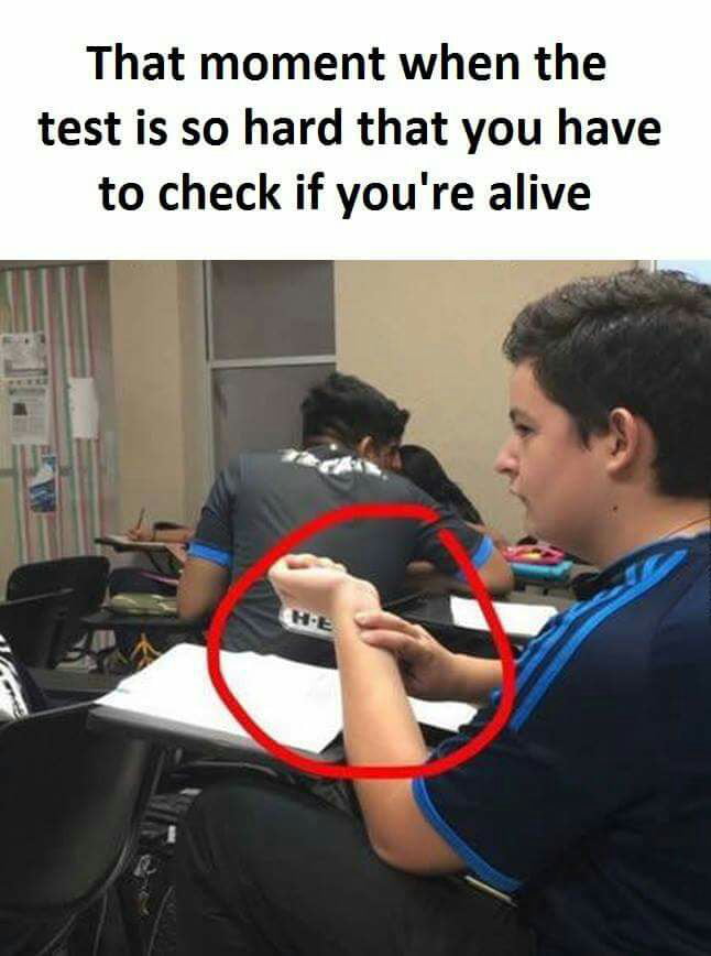 Test is too hard - 9GAG
