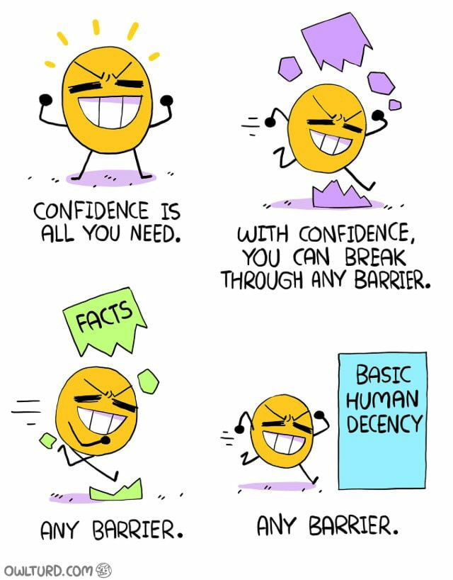 Confidence - 9GAG