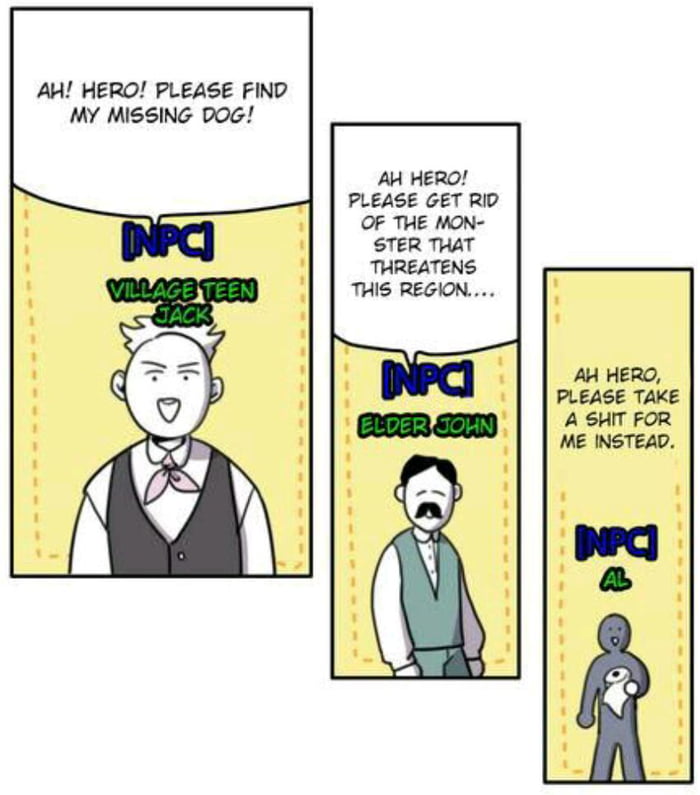 RPG's be like...... - 9GAG