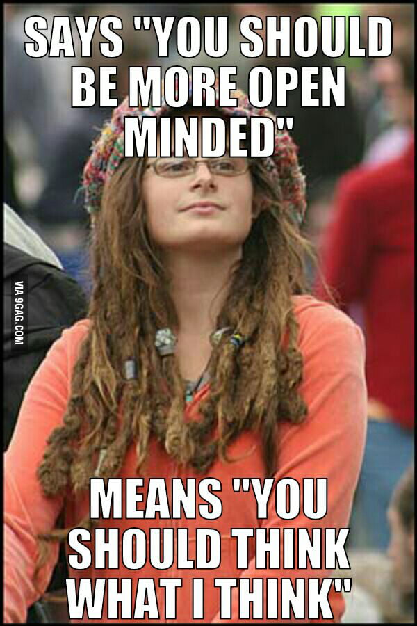 Self-righteousness in action - 9GAG