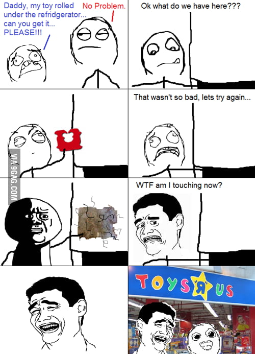 A classic rage comic - 9GAG