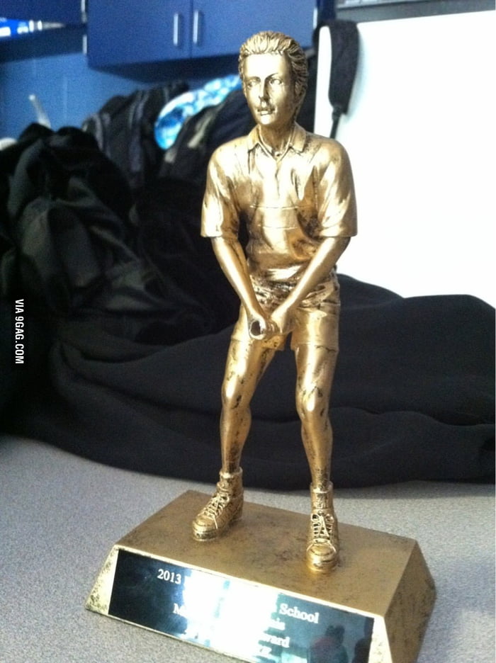 So my friend got this trophy.. - 9GAG