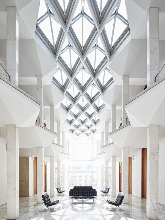 Mcgregor Memorial Conference Center Detroit Mi Usa Minoru Yamasaki
