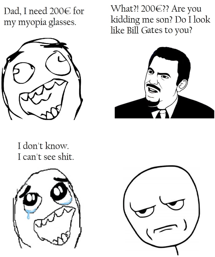 Fun fact: myopia is greek for ''mouse vision''. - 9GAG