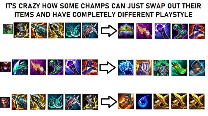 Love it when multiple builds are viable - 9GAG