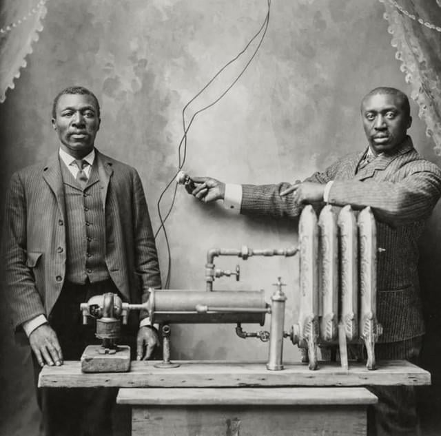 Here's inventor Charles S.L. Baker (right) who invented and patented ...