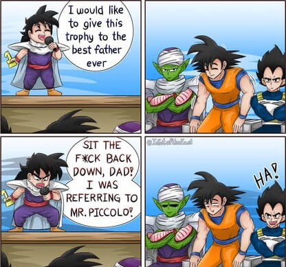 Not after what he did during the Cell Saga - 9GAG