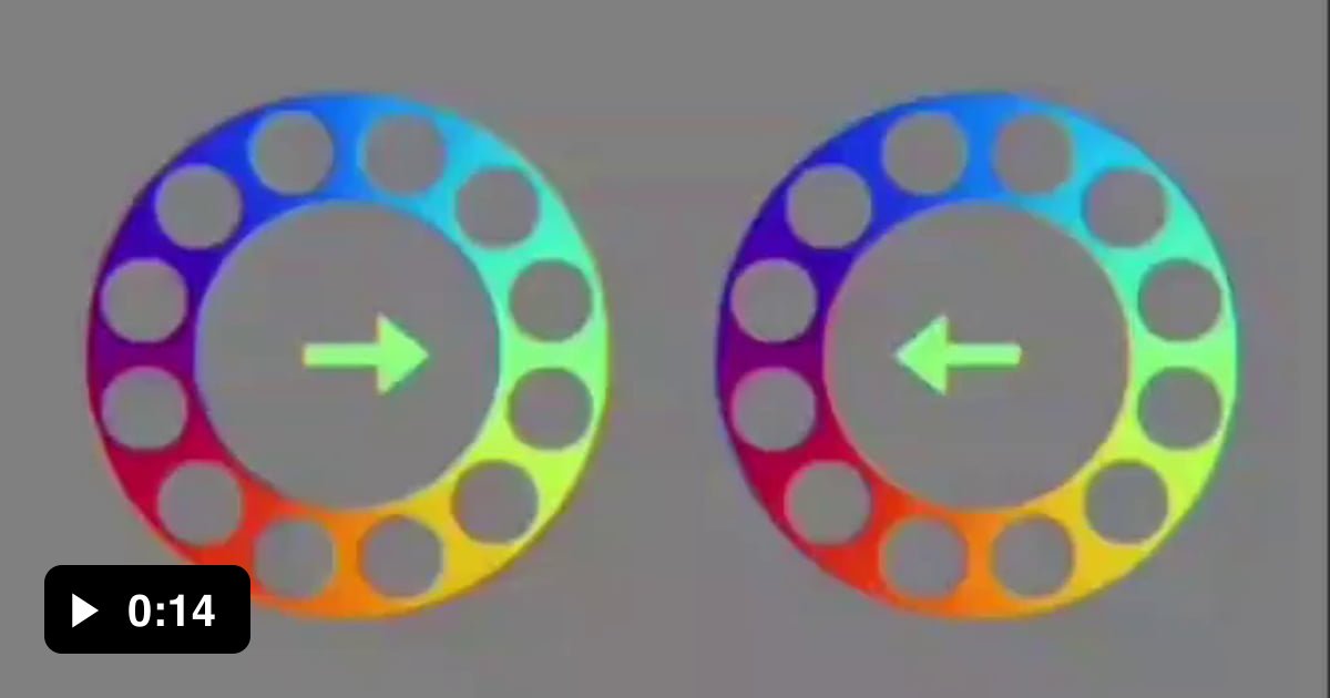These circles are neither moving nor changing size or shape - 9GAG