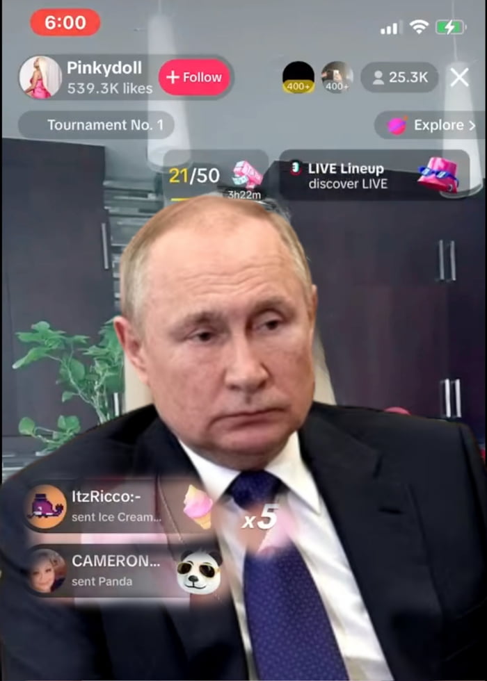 Russian NPC is streaming from his bunker - 9GAG
