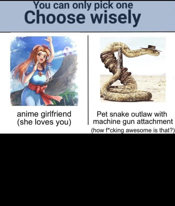 Choose one - 9GAG