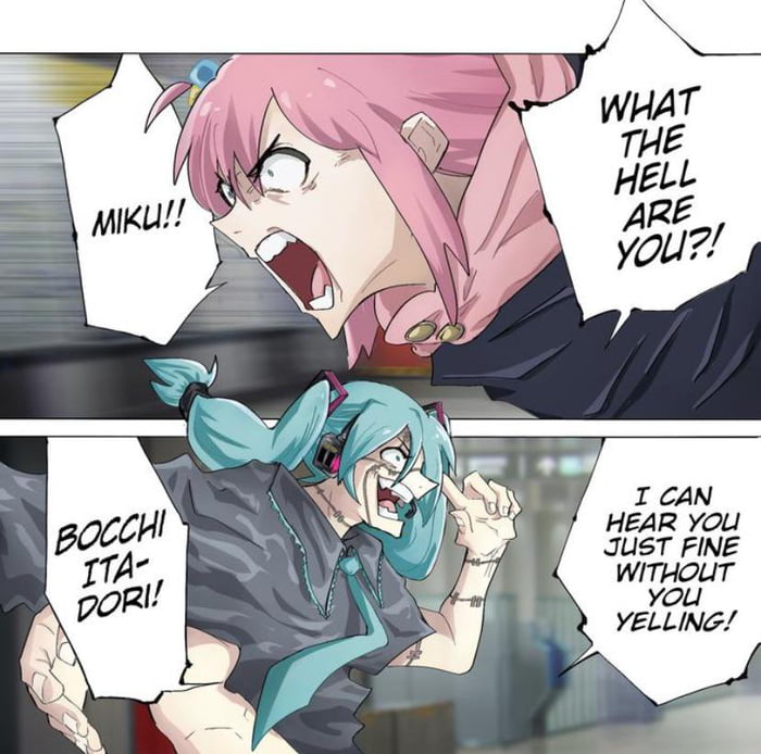 Hatsune Miku/JJK - 9GAG